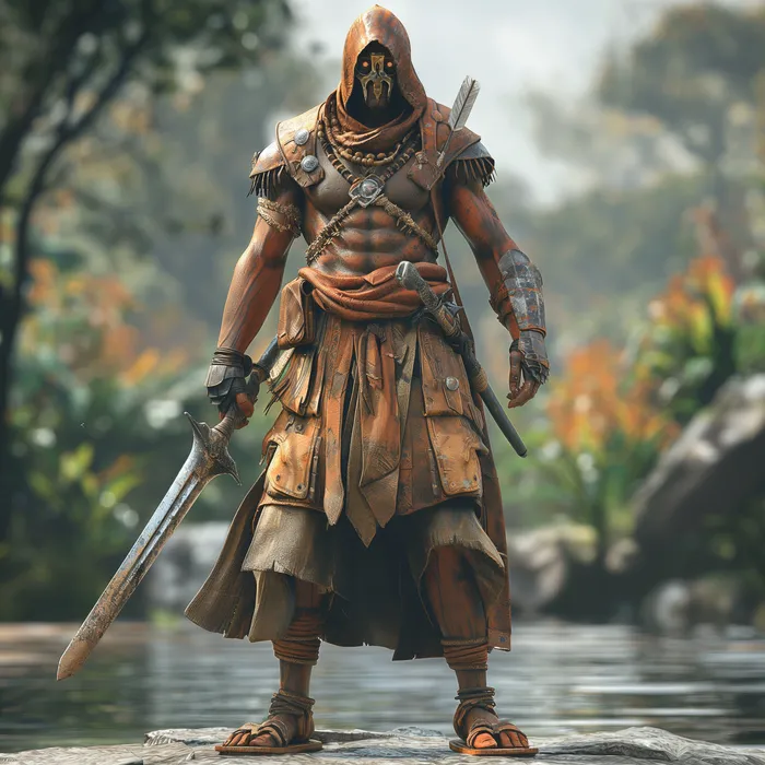 Game Character Design: Nok Warrior Midjourney Prompt - promptsideas.com Game Character Design: Nok Warrior Midjourney Prompt - promptsideas.com