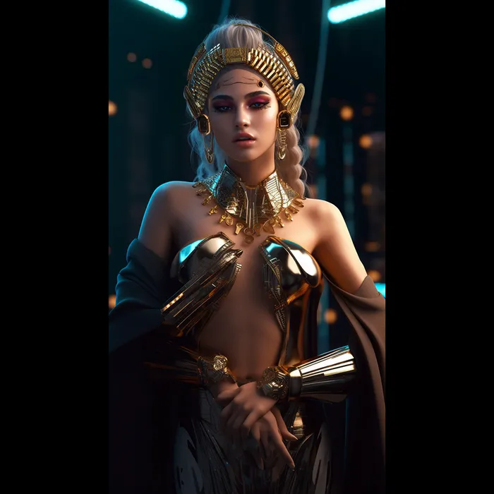 Cyberpunk Greek Gods Midjourney Prompt - promptsideas.com Cyberpunk Greek Gods Midjourney Prompt - promptsideas.com