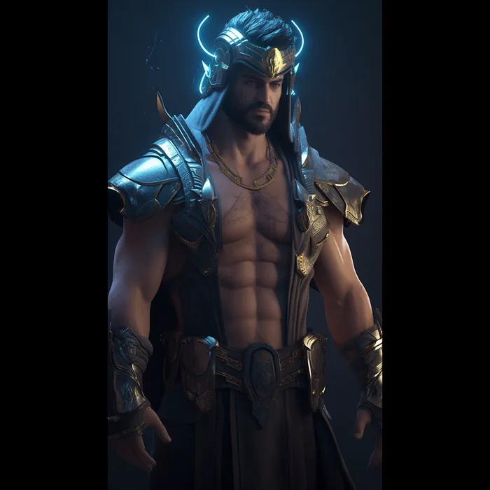 Cyberpunk Greek Gods Midjourney Prompt - promptsideas.com Cyberpunk Greek Gods Midjourney Prompt - promptsideas.com