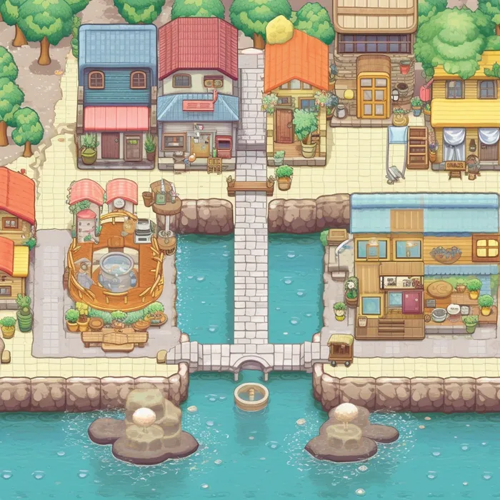2D Game Map Grounds Midjourney Prompt - promptsideas.com 2D Game Map Grounds Midjourney Prompt - promptsideas.com