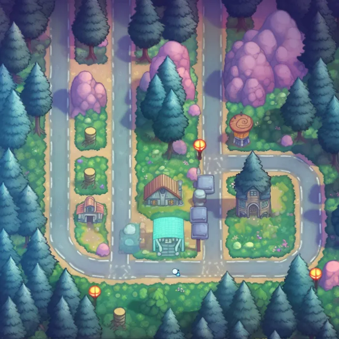2D Game Map Grounds Midjourney Prompt - promptsideas.com 2D Game Map Grounds Midjourney Prompt - promptsideas.com