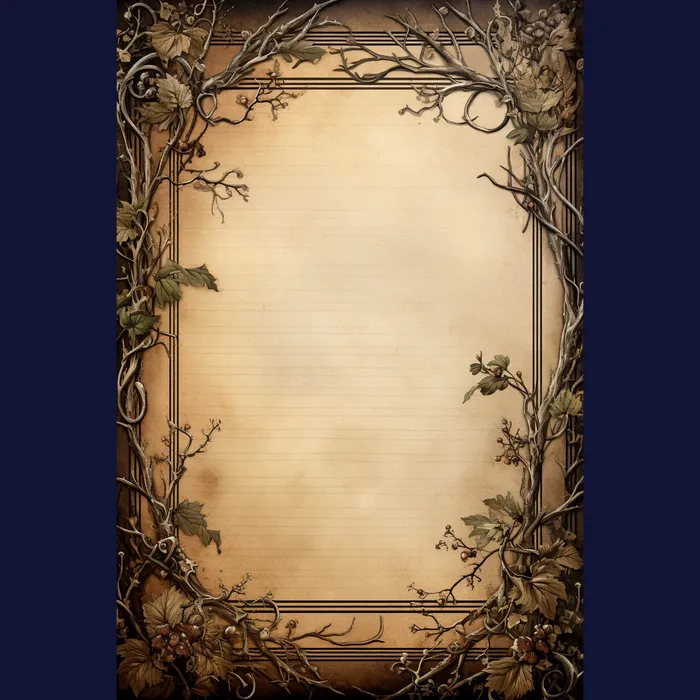 Victorian Gothic Paper Templates Midjourney Prompt