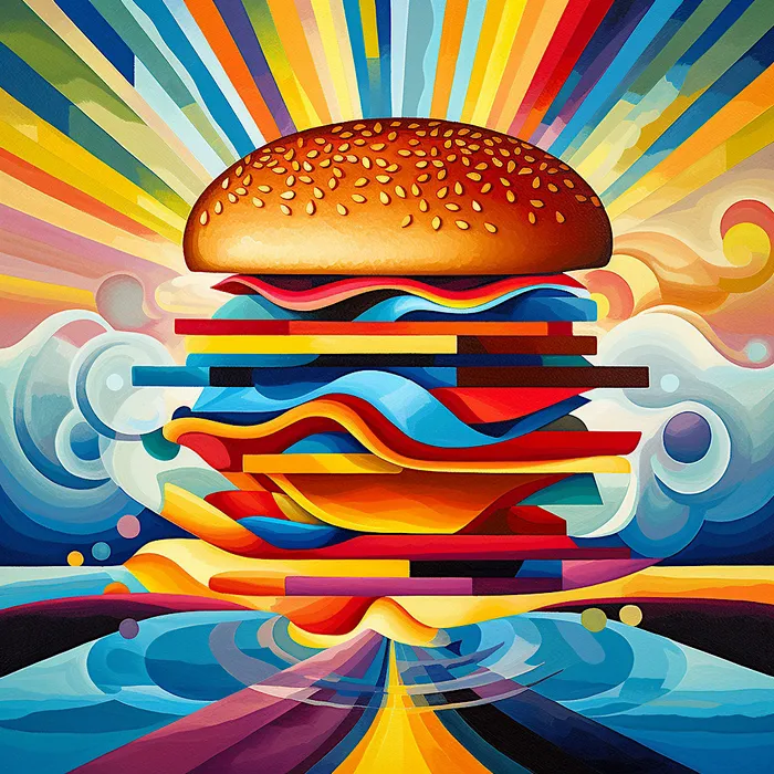Colorful futurist painting images Midjourney Prompt - promptsideas.com Colorful futurist painting images Midjourney Prompt - promptsideas.com