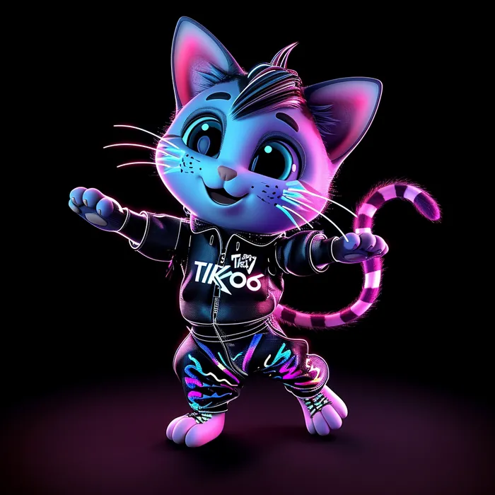 A 3d Tiktok Character Midjourney Prompt