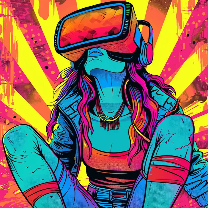 Comics post futurist punk Midjourney Prompt - promptsideas.com Comics post futurist punk Midjourney Prompt - promptsideas.com