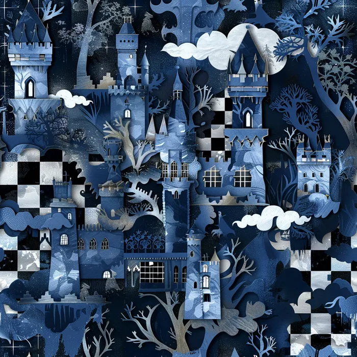 Medieval Squares Seamless Pattern Midjourney Prompt - promptsideas.com Medieval Squares Seamless Pattern Midjourney Prompt - promptsideas.com